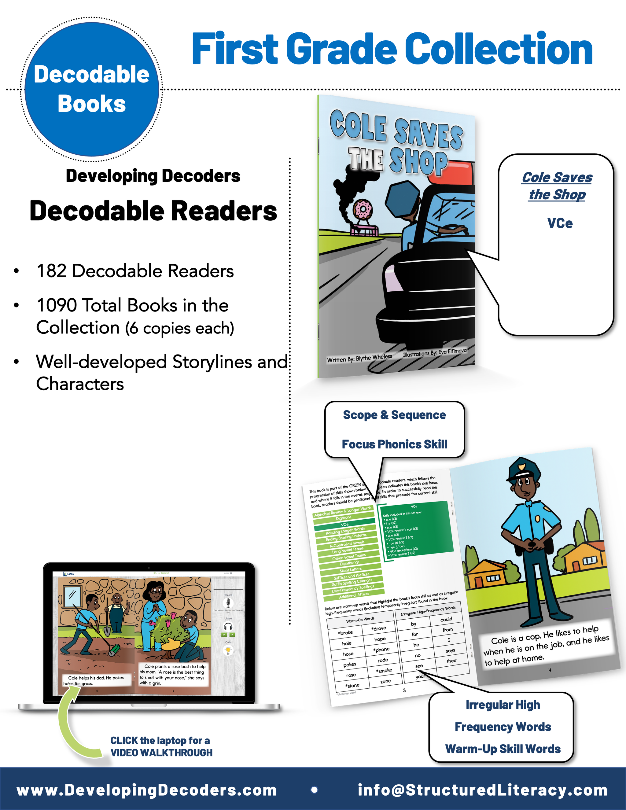 Developing Decoders Decodable Books — Laprea Education
